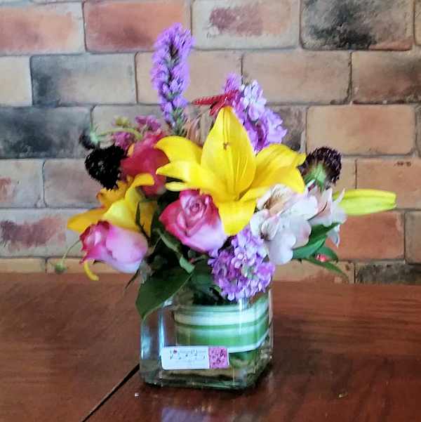 Tropical Wildflower Cube