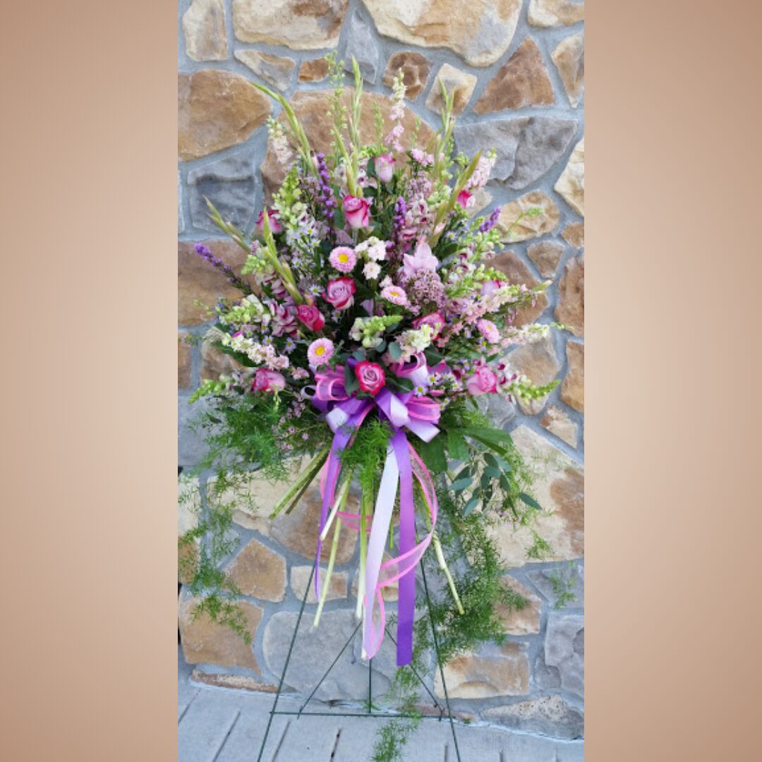 Lavender Tribute Standing Easel – RoseAmongThorns
